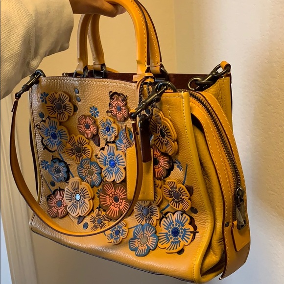 Coach | Bags | Coach Rogue Tea Rose | Poshmark